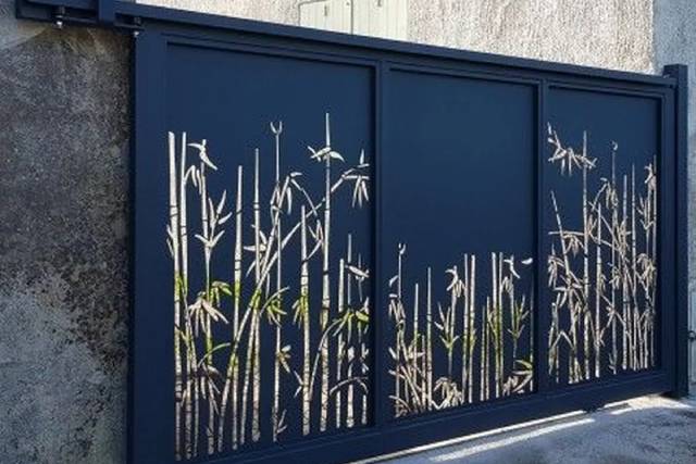 15 Inspirasi Motif Pagar Cutting Laser Minimalis dan Aesthetic