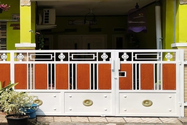 14 Model Pagar GRC Motif Kayu yang Bisa Mempercantik Rumah