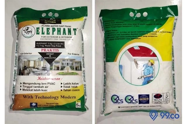 5 Rekomendasi Plamir Tembok Instan yang Bagus dan Berkualitas