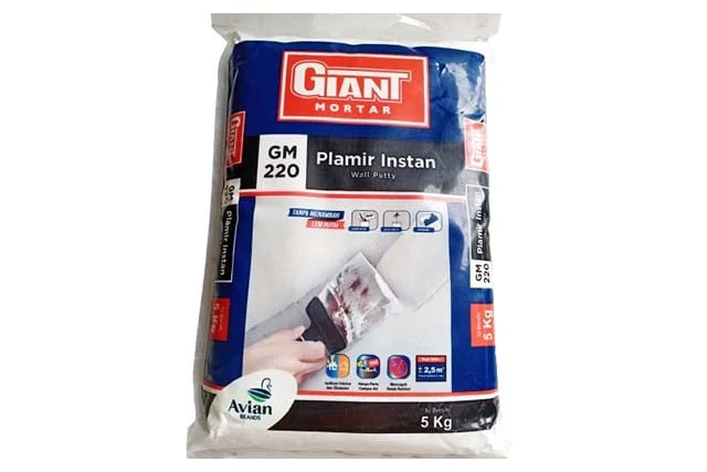 5 Rekomendasi Plamir Tembok Instan yang Bagus dan Berkualitas