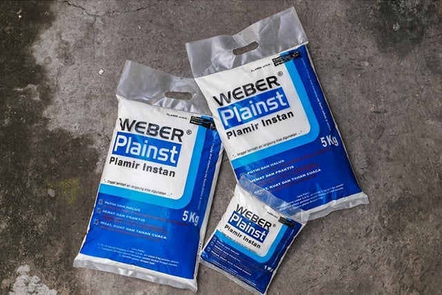 5 Rekomendasi Plamir Tembok Instan yang Bagus dan Berkualitas