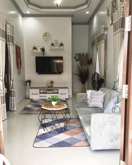 10 Desain Ruang Tamu Sempit Memanjang yang Mudah Ditiru