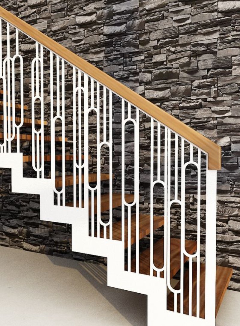 11 Inspirasi Desain Railing Tangga Minimalis Modern 2023