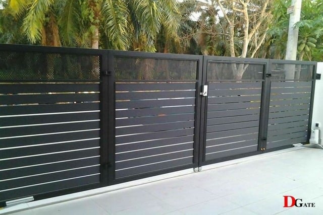 10 Inspirasi Pagar Aluminium yang Cocok untuk Berbagai Model Rumah