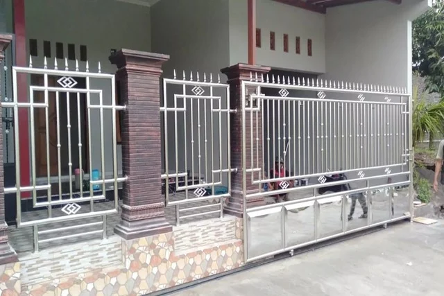 10 Inspirasi Pagar Aluminium yang Cocok untuk Berbagai Model Rumah