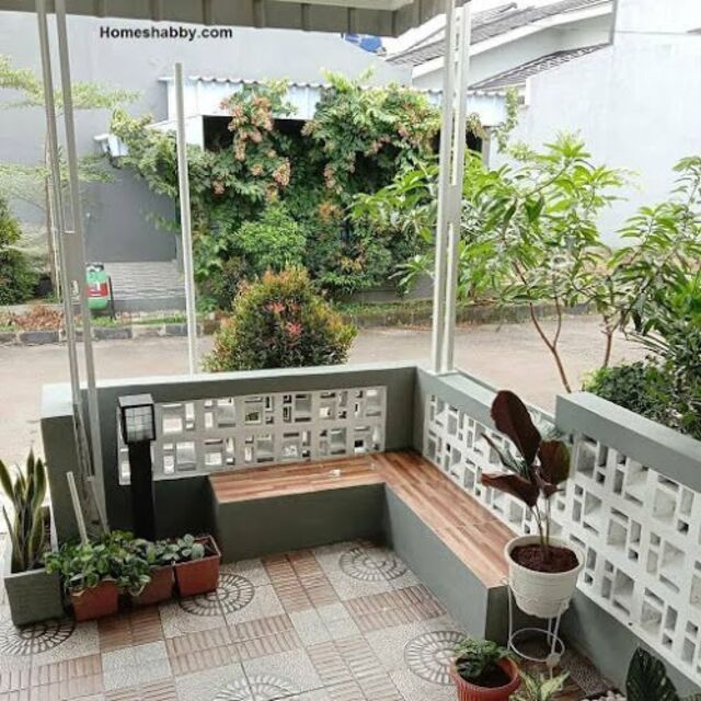 20 Inspirasi Desain Pagar Roster Rumah yang Menarik