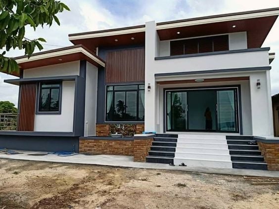 5 Inspirasi Desain Teras Rumah Tinggi Modern dan Aesthetic