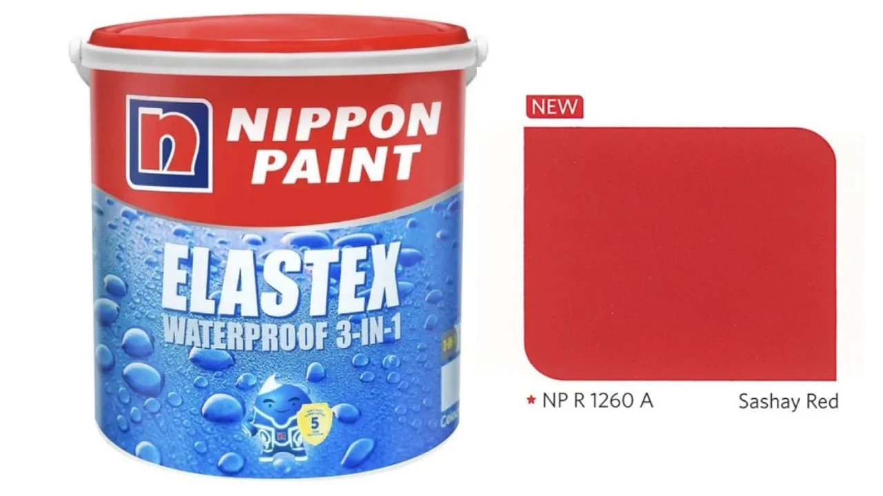 Katalog Warna Warna Cat Nippon Paint Elastex Waterproof 2024