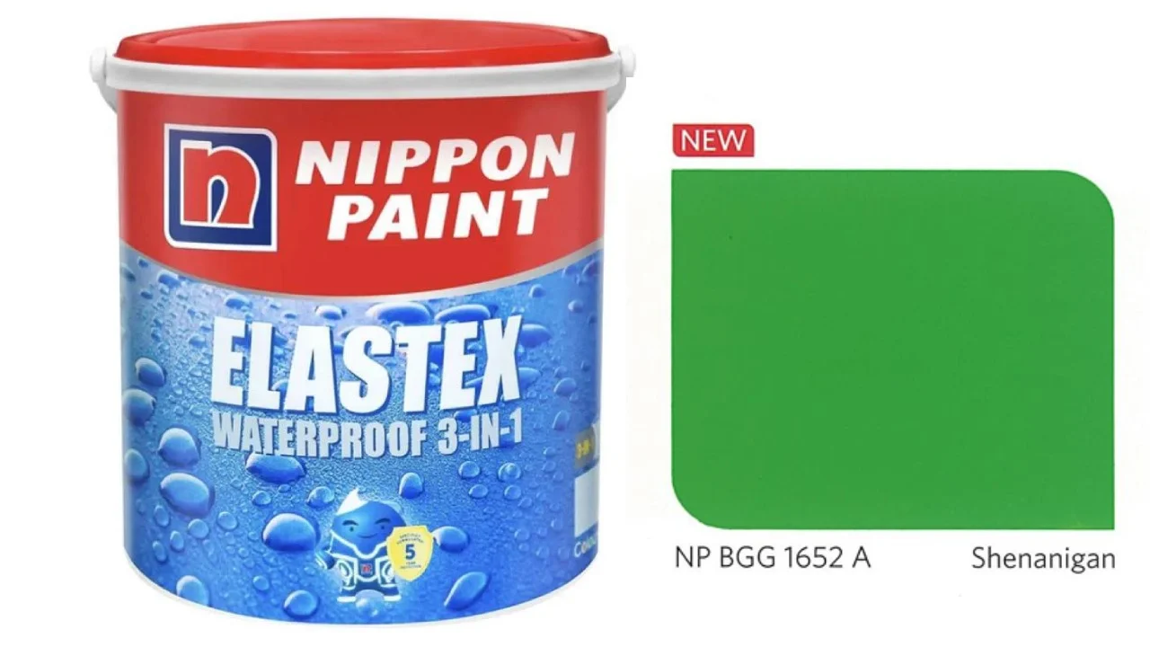 Katalog Warna Warna Cat Nippon Paint Elastex Waterproof 2024