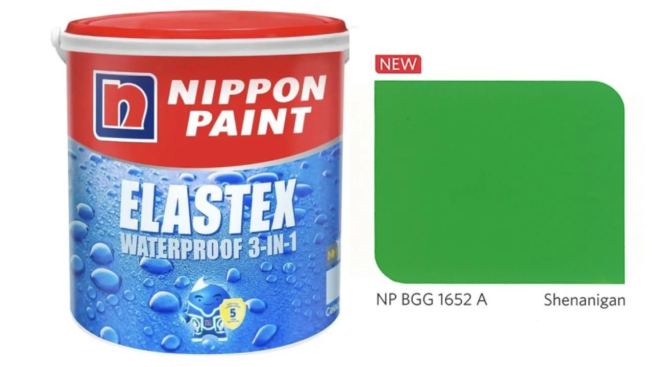 Katalog Warna Warna Cat Nippon Paint Elastex Waterproof 2024