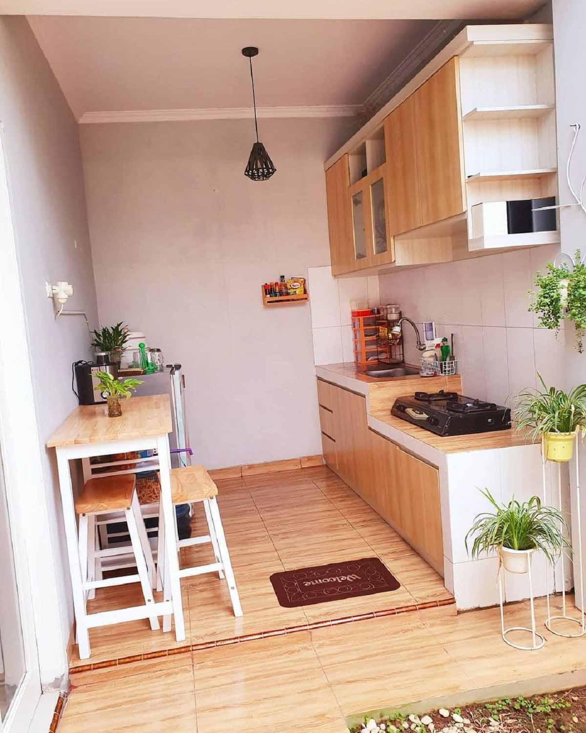 10 Ide Desain Dapur di Luar Rumah yang Minimalis