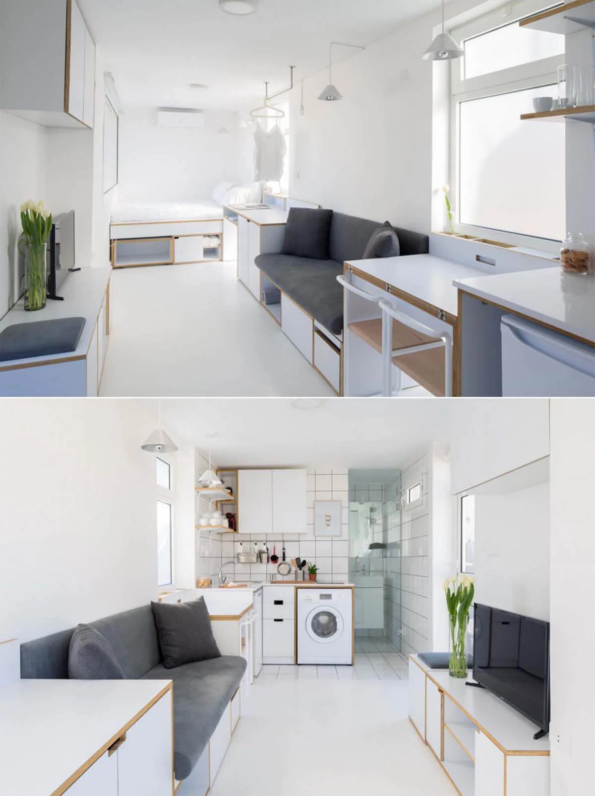 7 Desain Apartemen Studio 18 Meter yang Nyaman dan Aesthetic