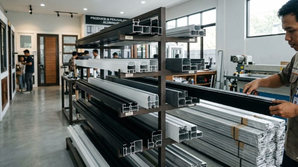 18 Harga Kusen Aluminium per Batang dan Meter Terbaru 2026