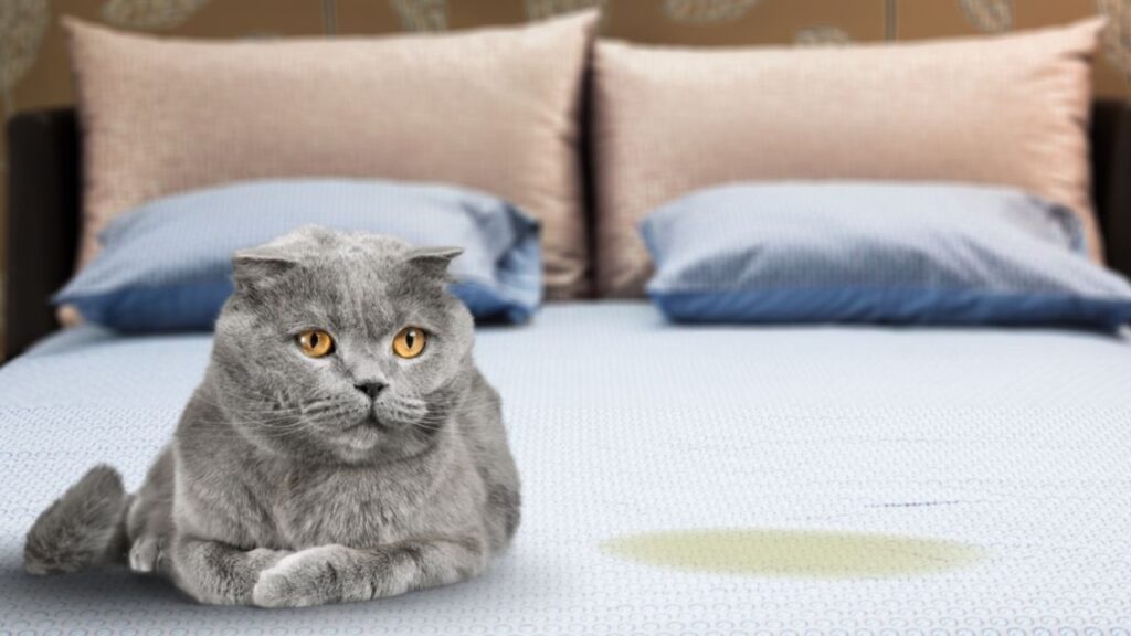 Cara Menghilangkan Bau Pipis Kucing di Kasur Paling Ampuh