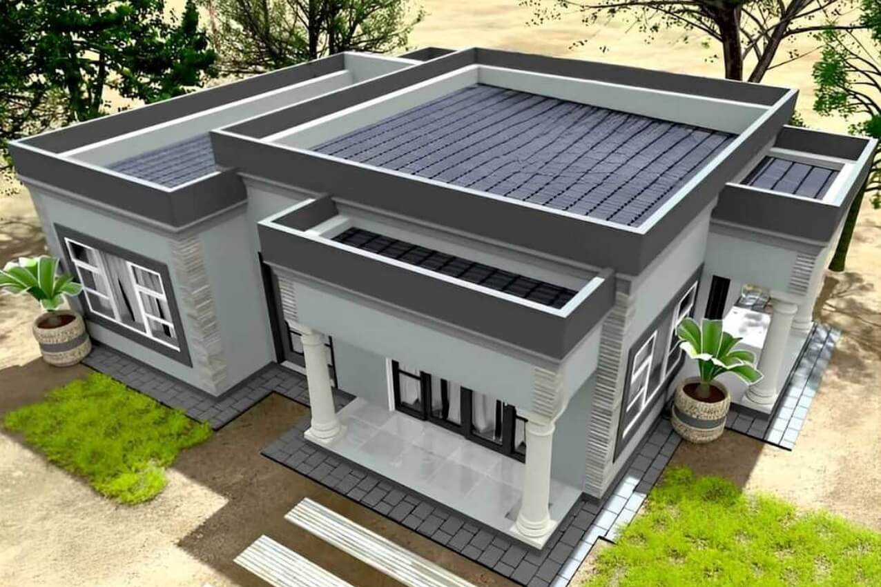 Mengenal Dinding Parapet, Pengertian, Fungsi dan Jenisnya