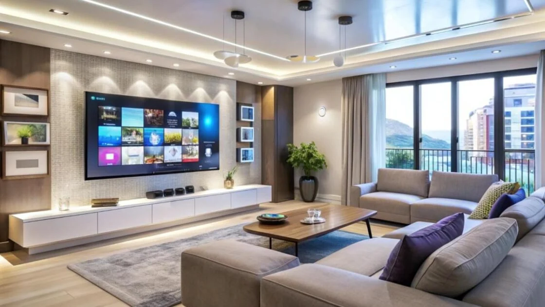 Tinggi TV dari Lantai yang Ideal berdasarkan Ukuran Layarnya