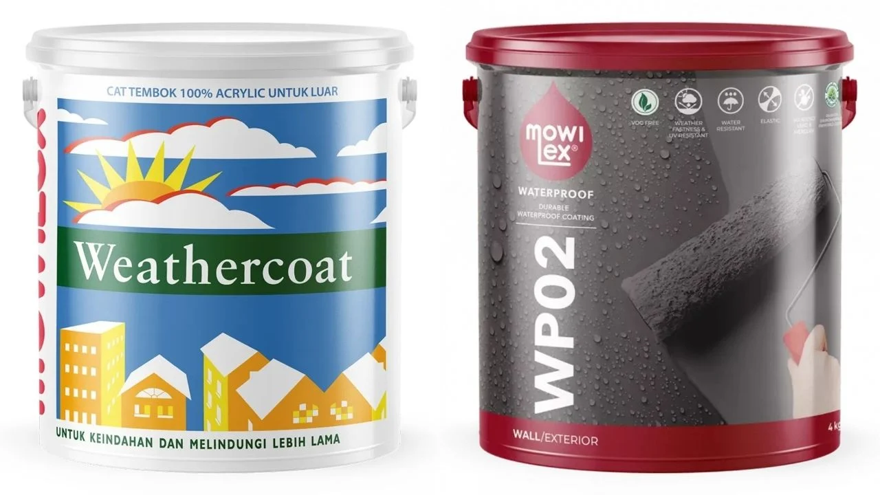 Jenis-Jenis Cat Mowilex untuk Eksterior