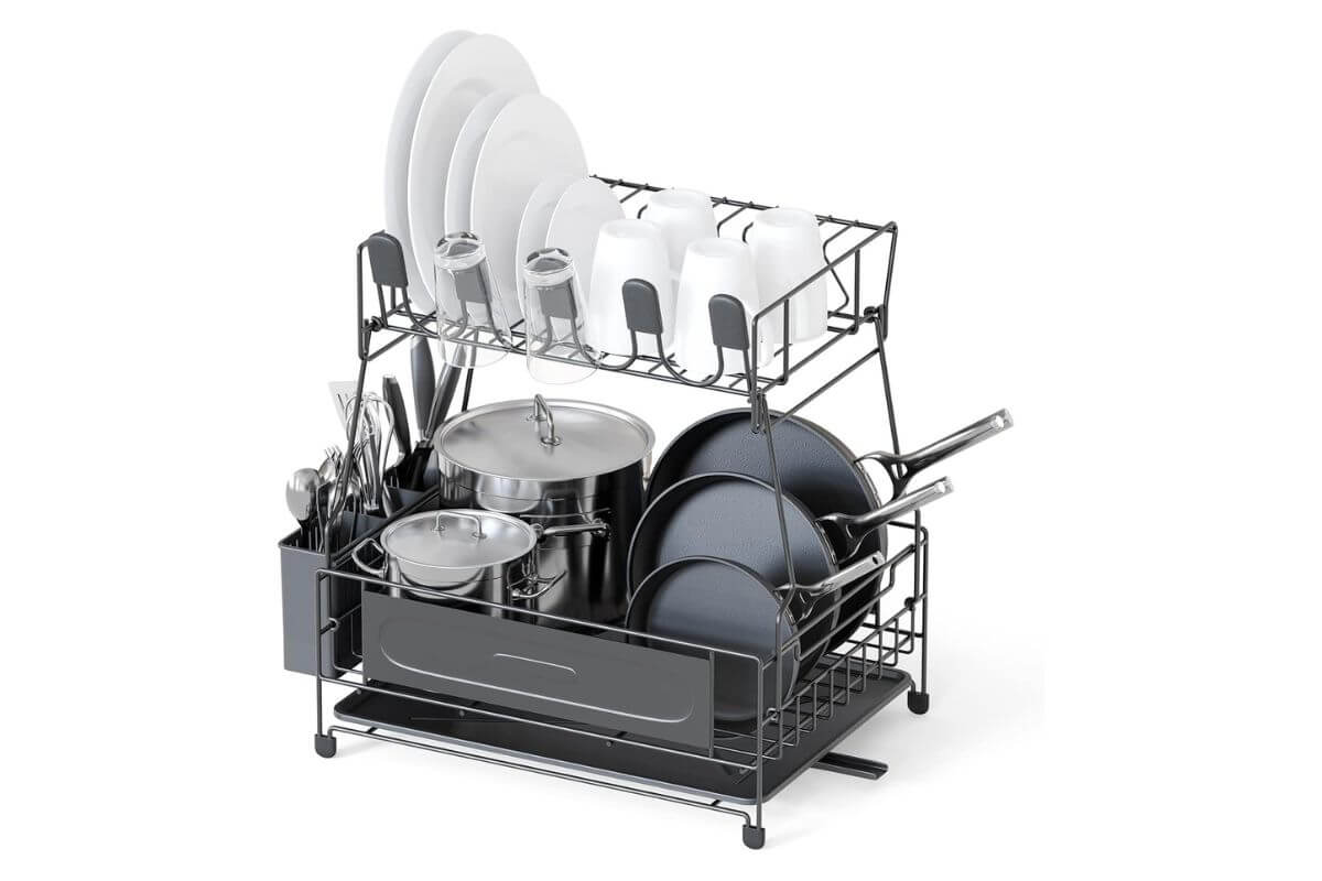 Ukuran Rak Piring Kitchen Set Bawah dan Harganya Tahun 2025