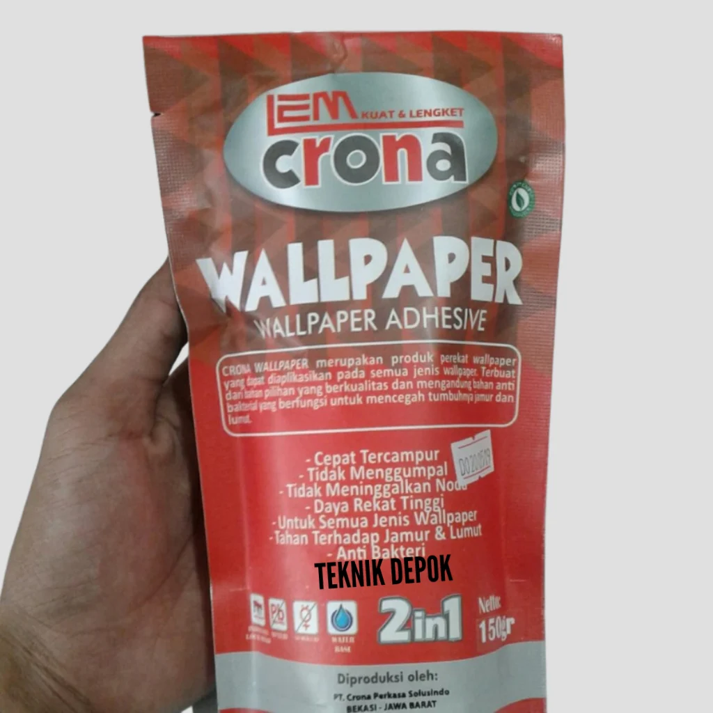 7 Rekomendasi Merk Lem Wallpaper Dinding yang Bagus 2025