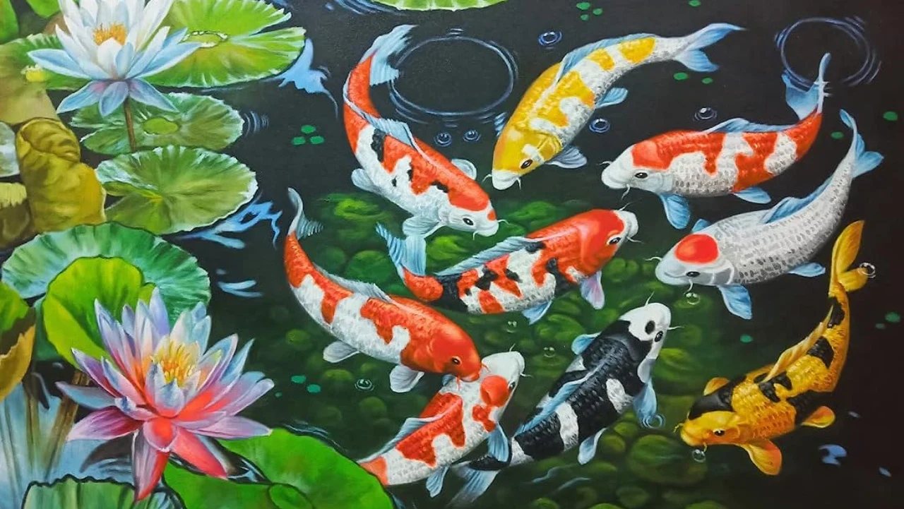 Feng Shui Lukisan Ikan Koi yang Harus Diketahui