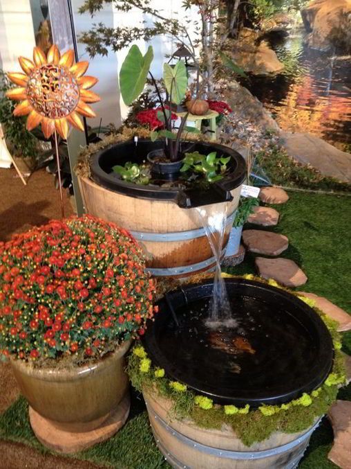 22 Desain Kolam Ikan Mini di Teras Rumah dari Pot Bekas. Murah Meriah ...