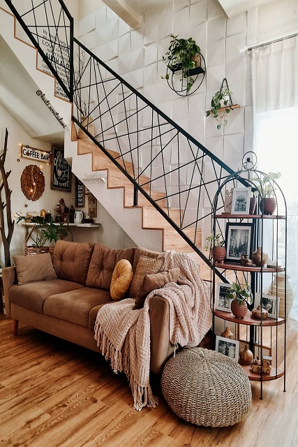 9 Contoh Gambar Railing Tangga di Rumah yang Necis