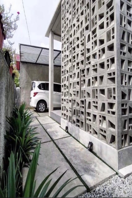 8 Variasi Dinding Tembok Luar Rumah Berbagai Model Unik dan Menarik ...