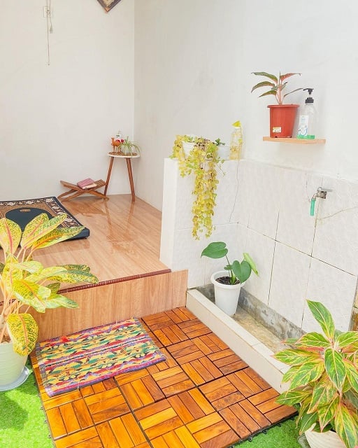 7 Inspirasi Desain Tempat Wudhu Dalam Rumah yang Cantik