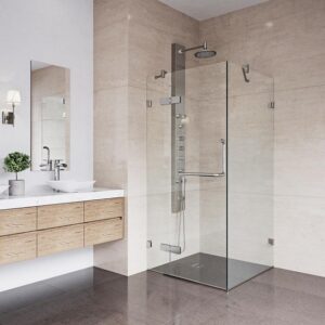 7 Inspirasi Desain Kamar Mandi Shower Box yang Minimalis dan Modern ...