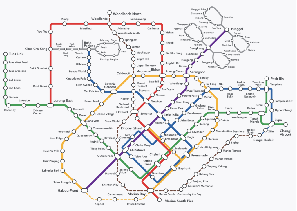 MRT Map Singapore | Download Online - MRT Map SG 2024