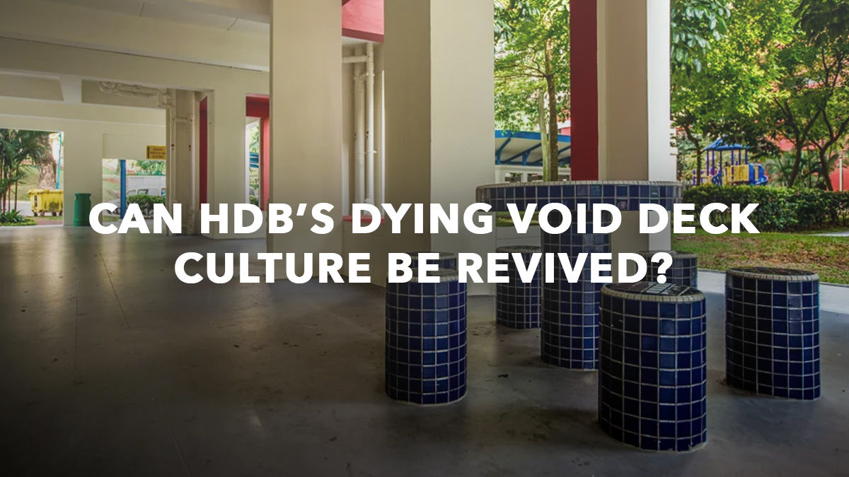 3 ways we can revive the dying HDB void deck culture