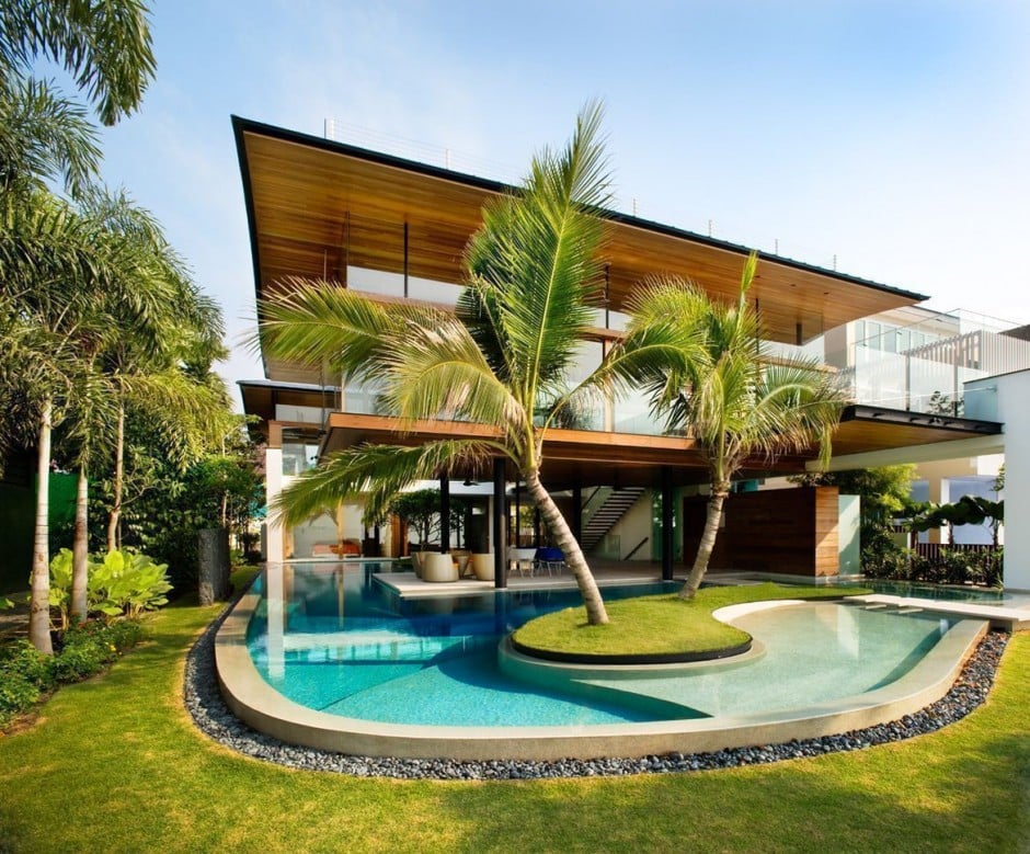House Tour: Million-Dollar Home in Sentosa Cove