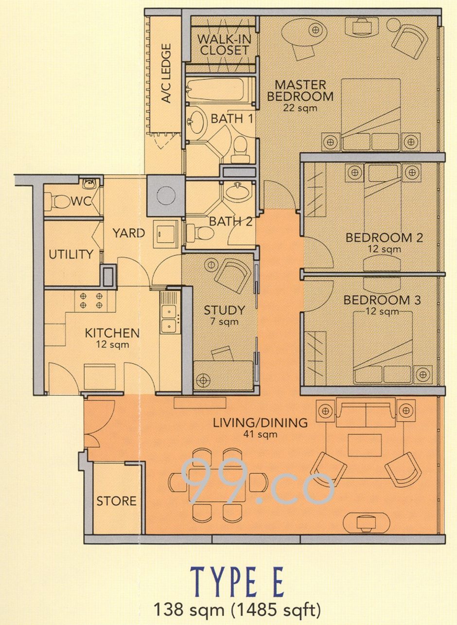 99.co guides: How to read your property's floor plan