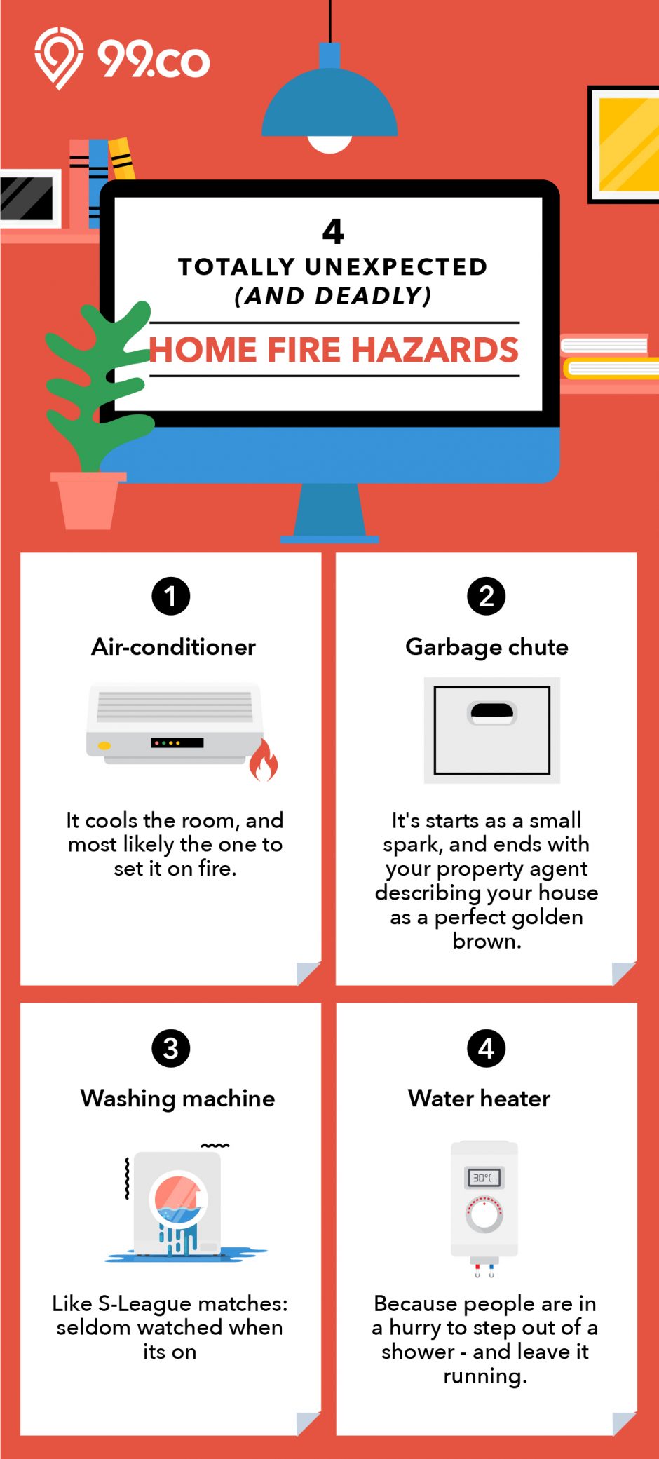 4 totally unexpected (and deadly) home fire hazards - 99.co