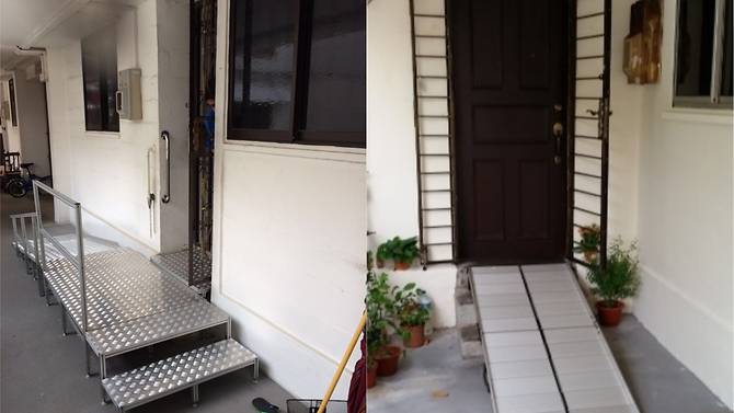 New Wheelchair Ramps for HDB Flats Good News for Elderly - 99.co