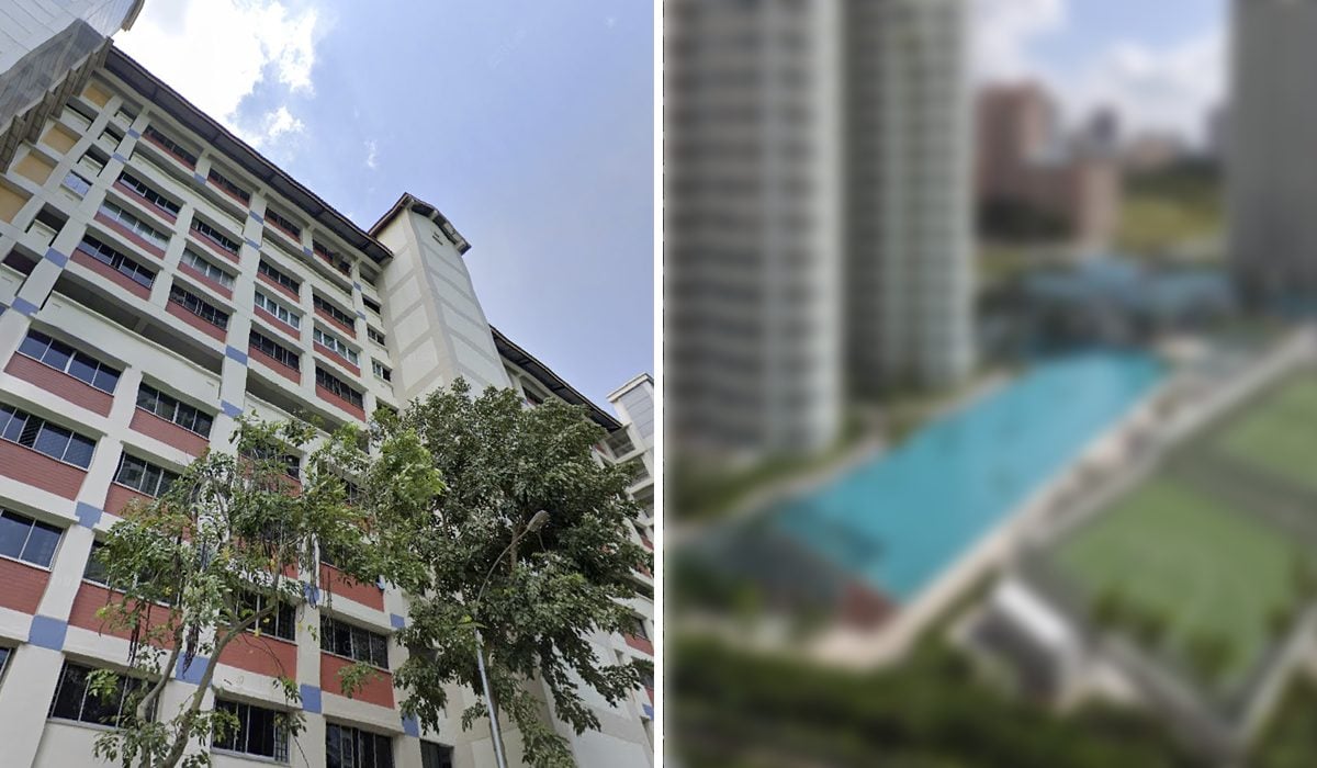 Bishan HDB flats with stunning condo pool view is the very definition ...