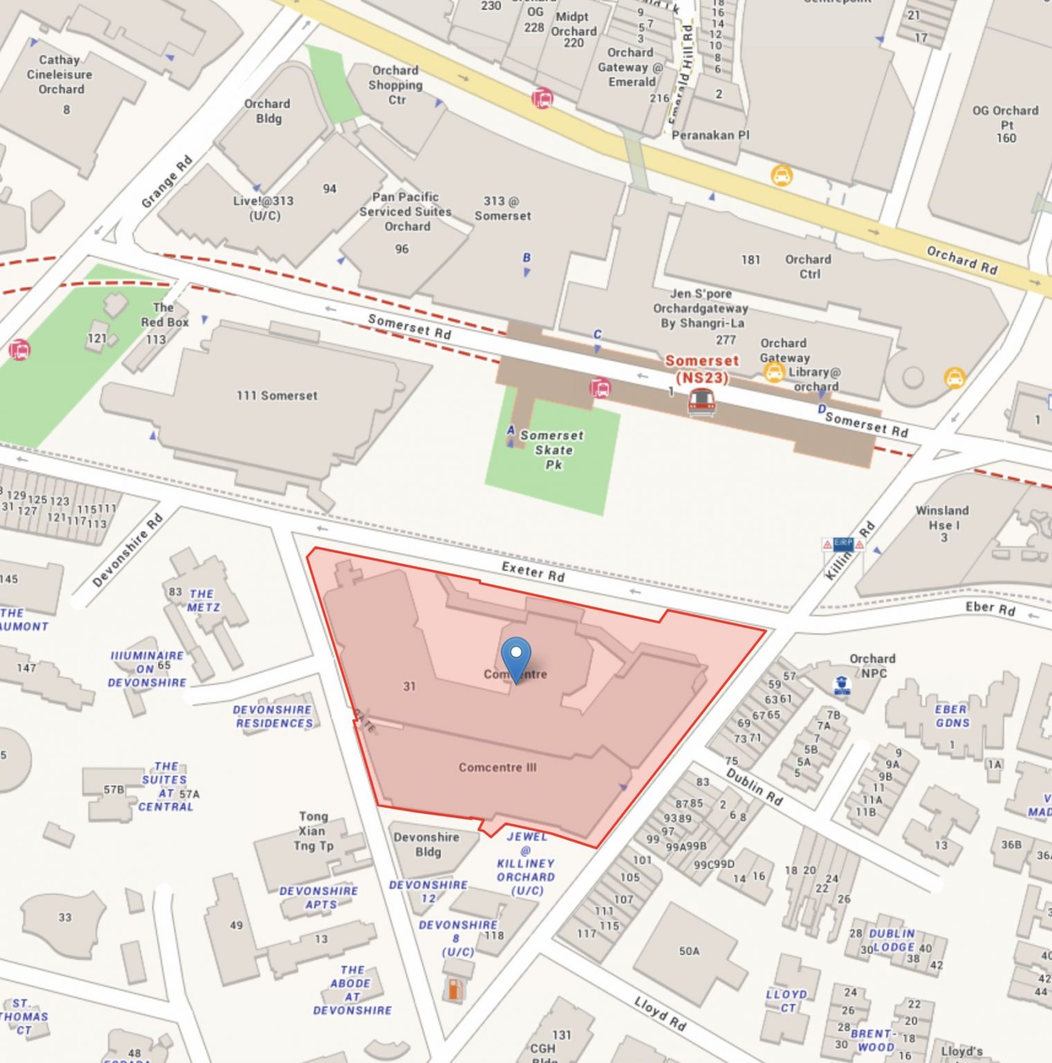 Is Singtel's Comcentre redevelopment similar to what McDonald's did in ...