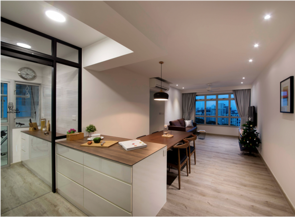 Space-enhancing hacks for small homes: the open kitchen concept