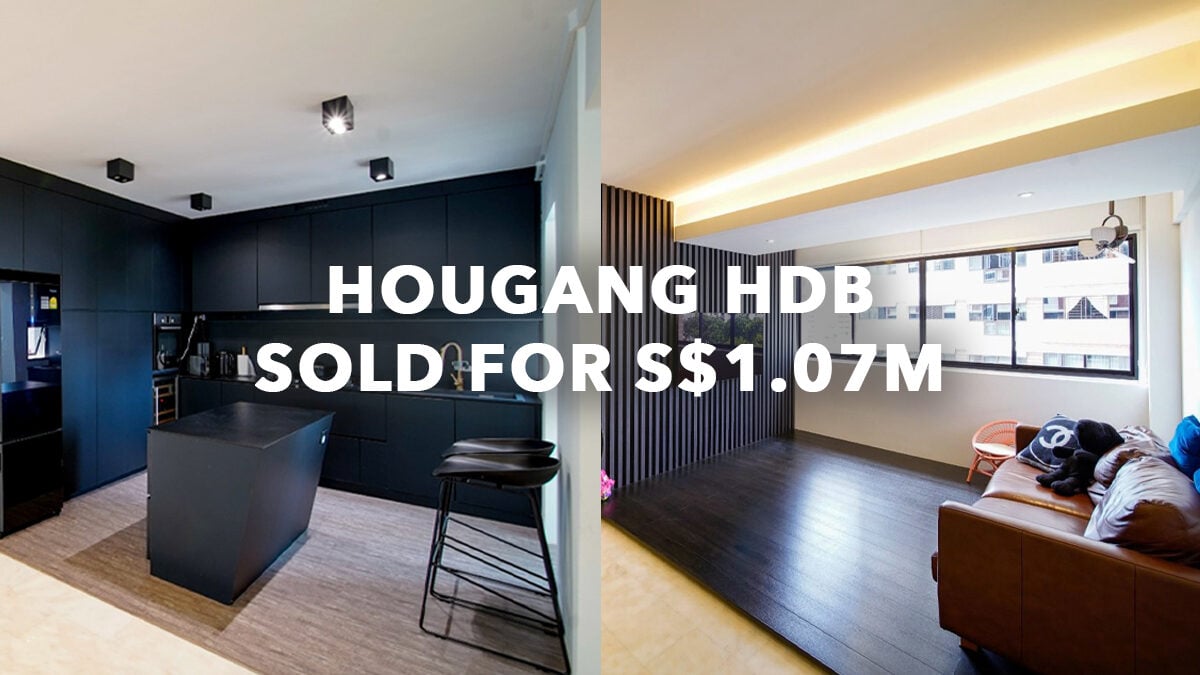 Hougang HDB flat first in its estate to sell for more than S$1m - 99.co