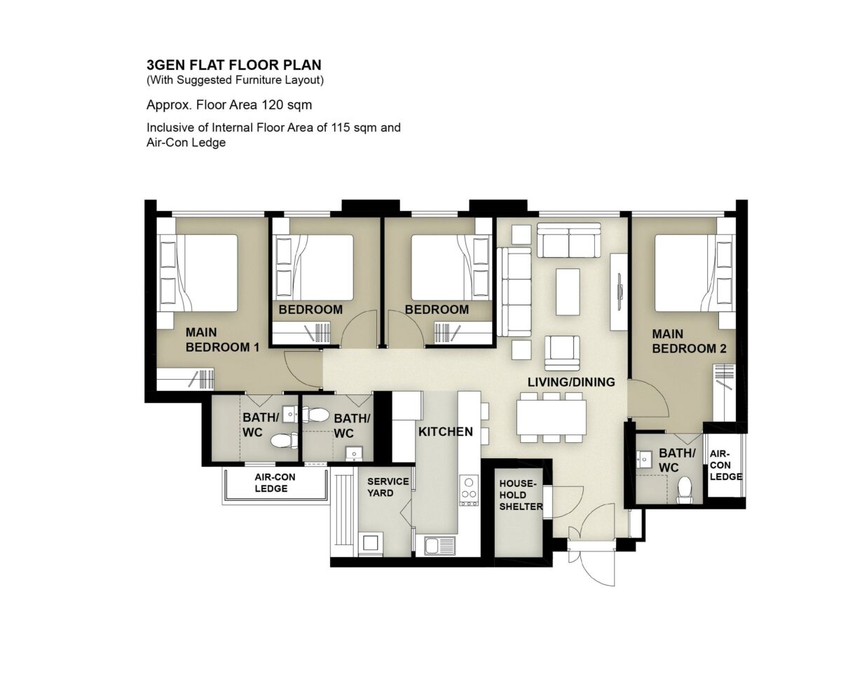 HDB floor plans, How to read & All you need to know HDB floor plans