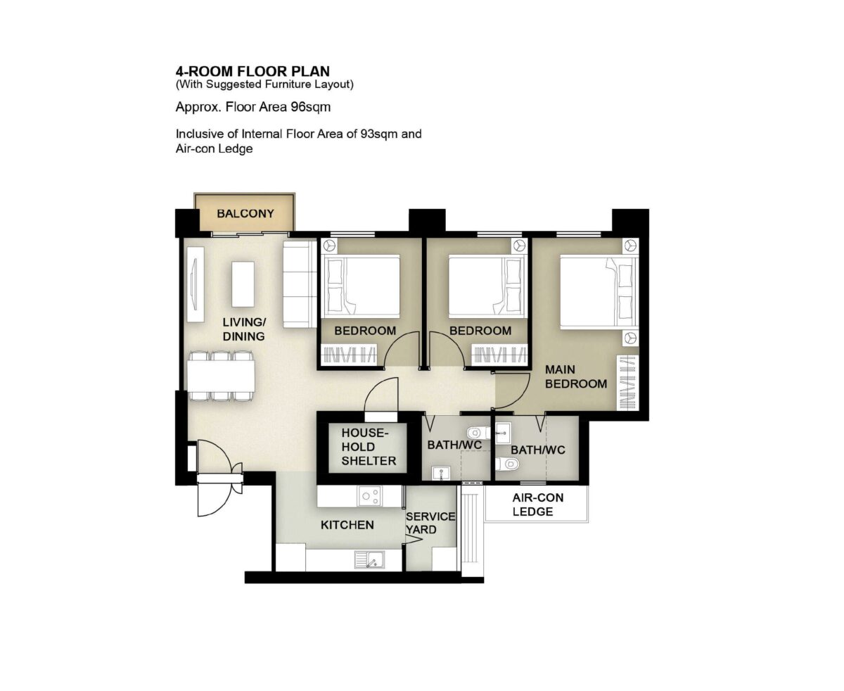 HDB floor plans, How to read & All you need to know HDB floor plans