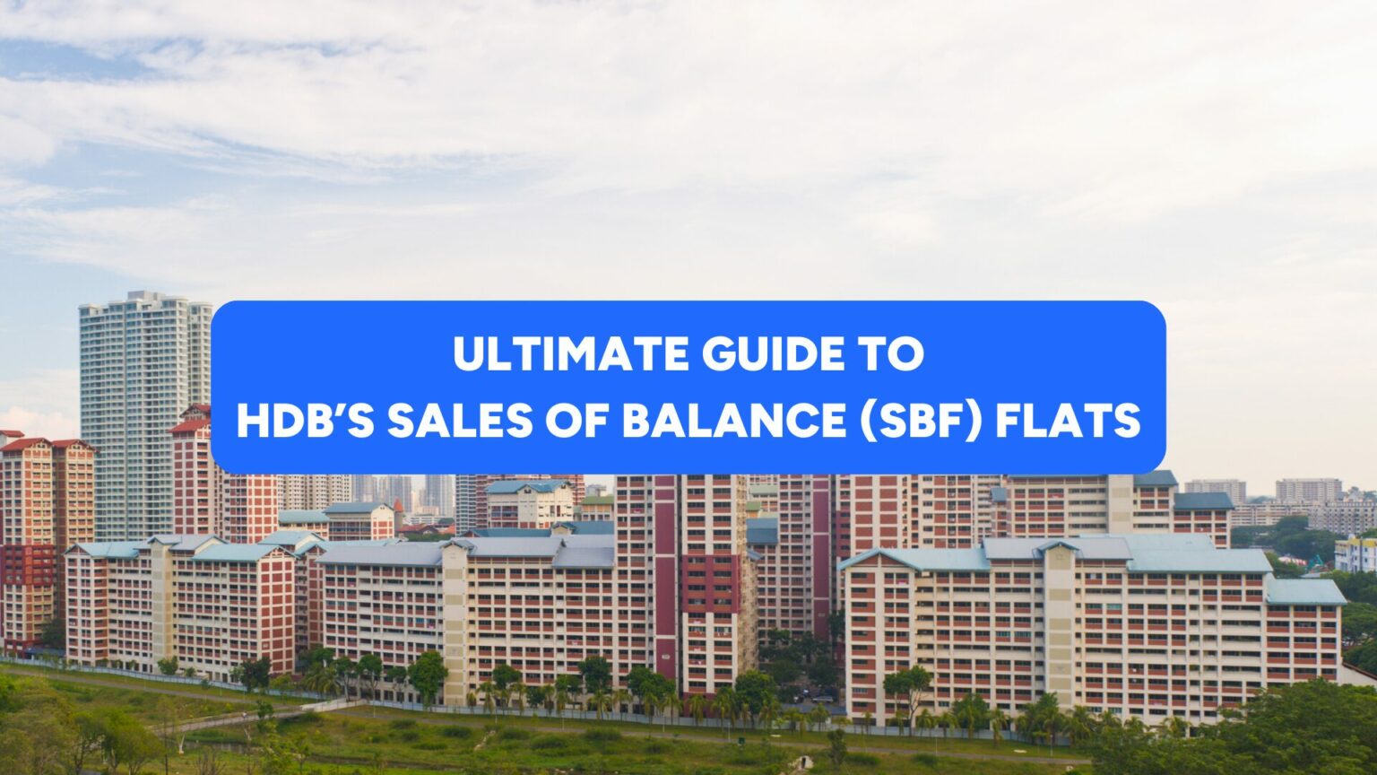 Sale of Balance Flats -- HDB Flats -- July 2025