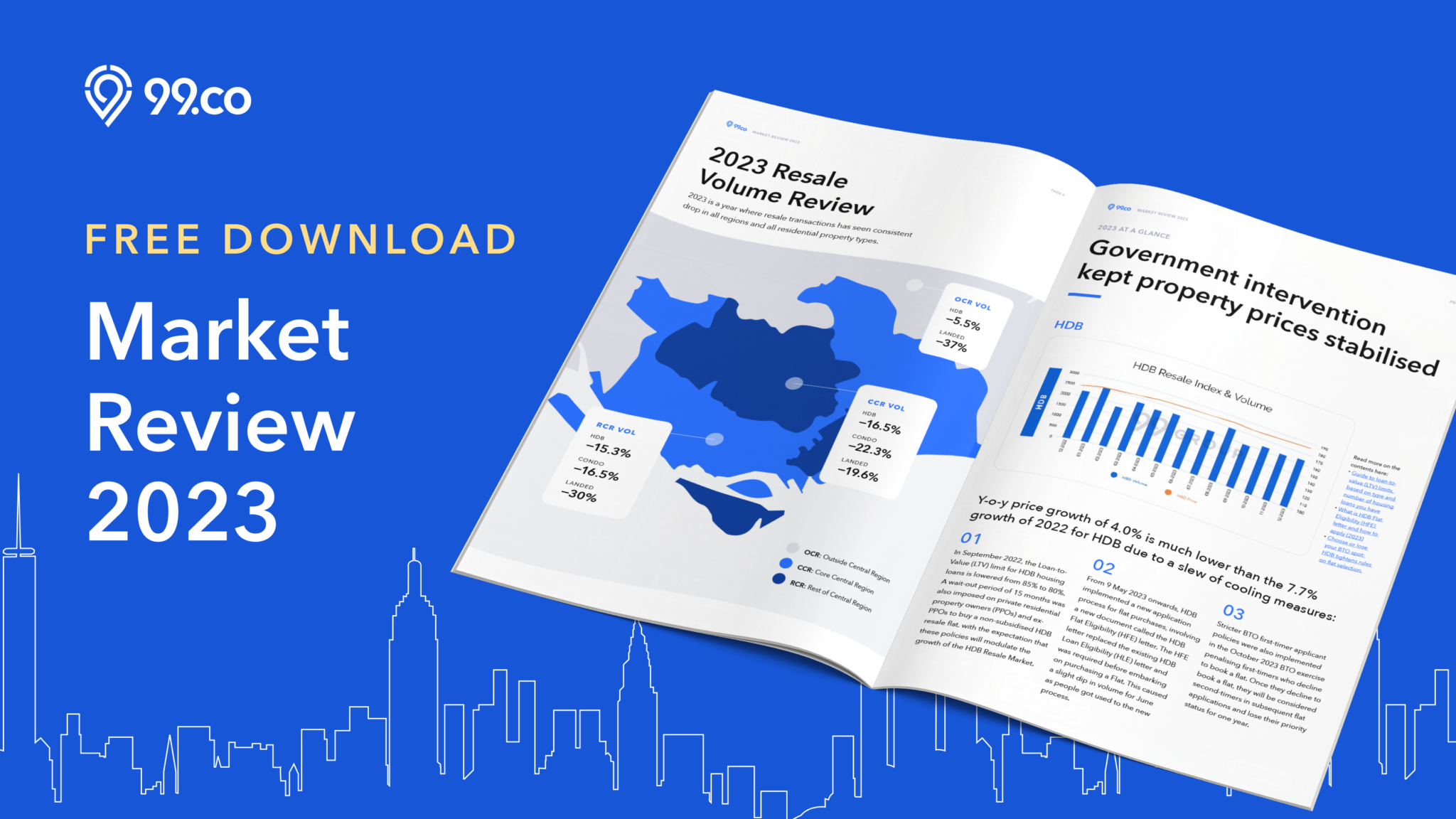 Singapore Property Market Review 2023 - 99.co