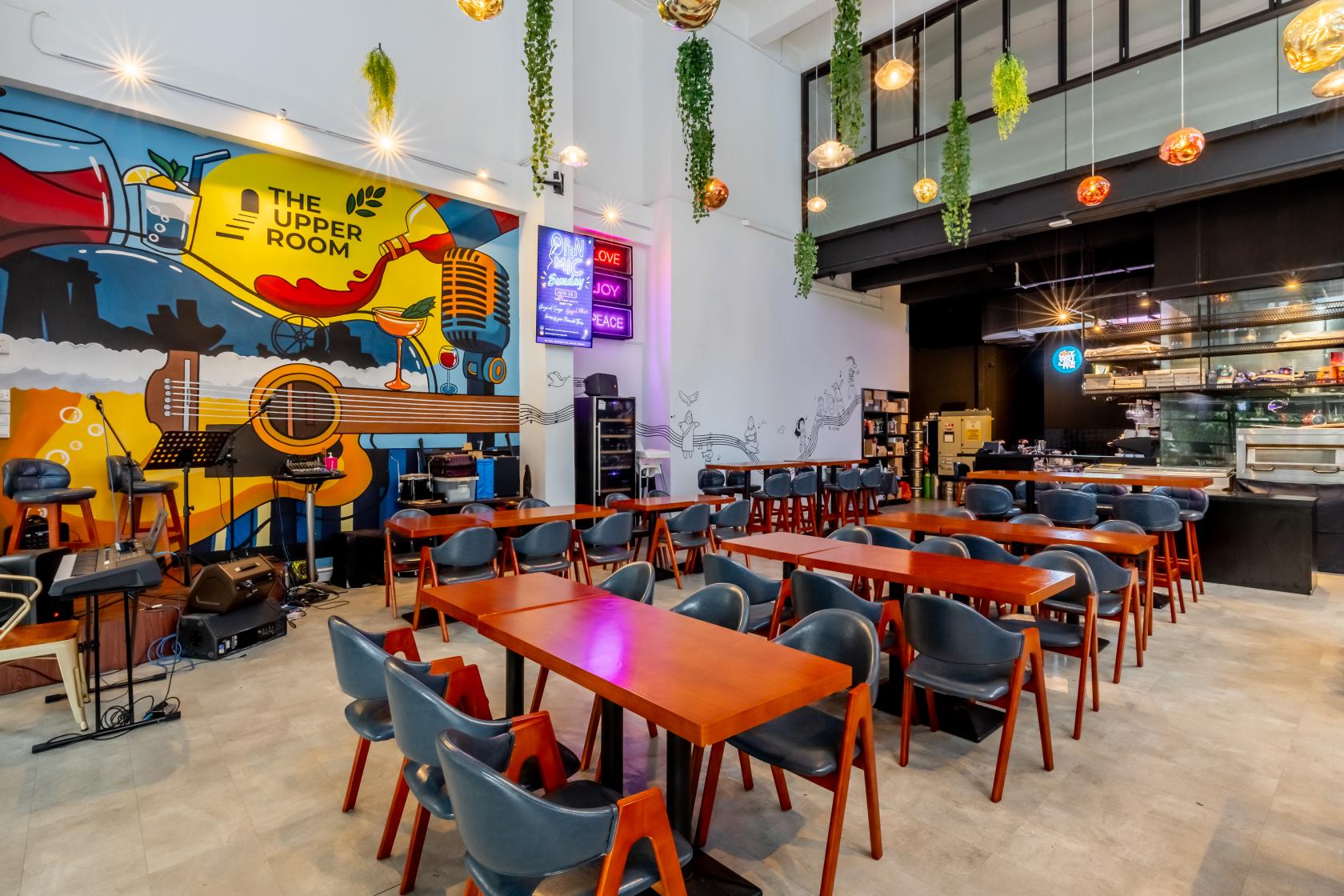 Dining at The Upper Room at The Upper Room Restaurant & Cafe for Rent ...